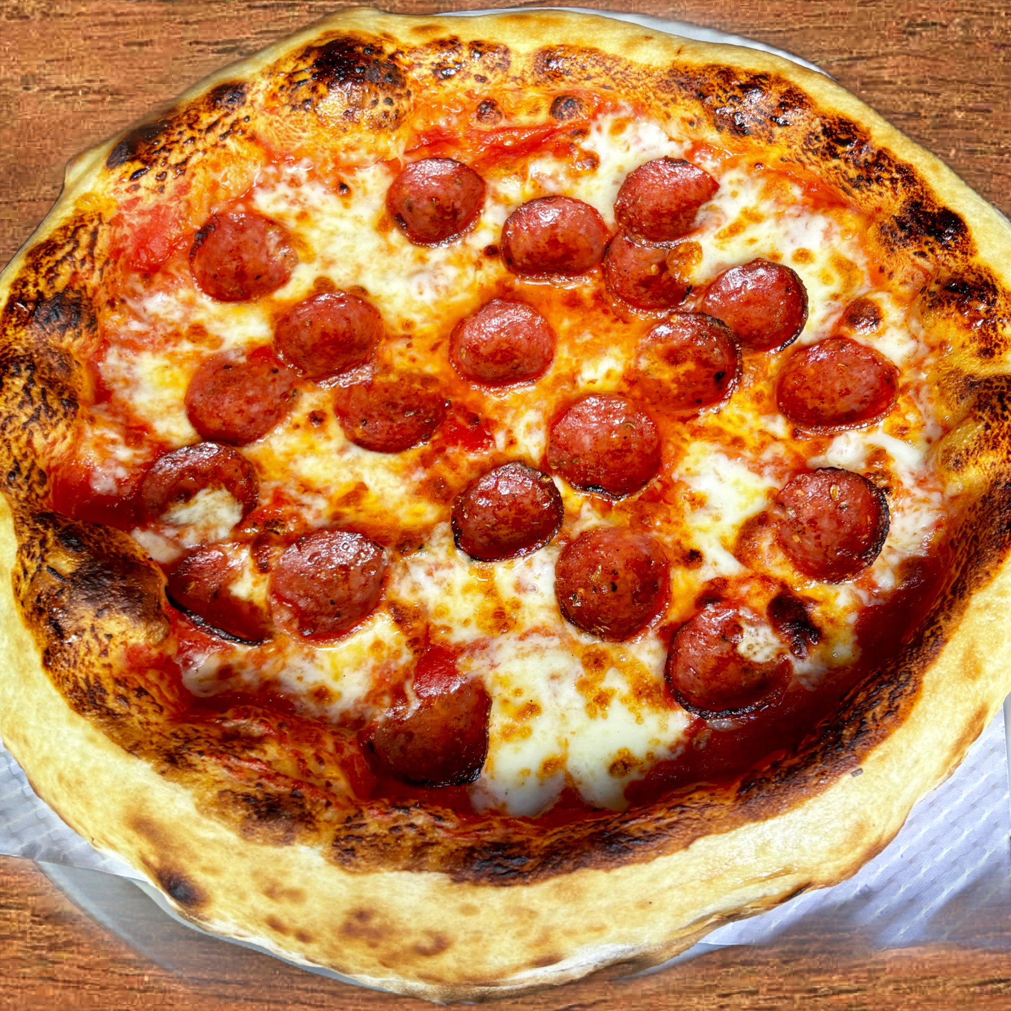 Percy - Pepperoni, Truffle Honey Pizza | City Goose - Centretown Eatery